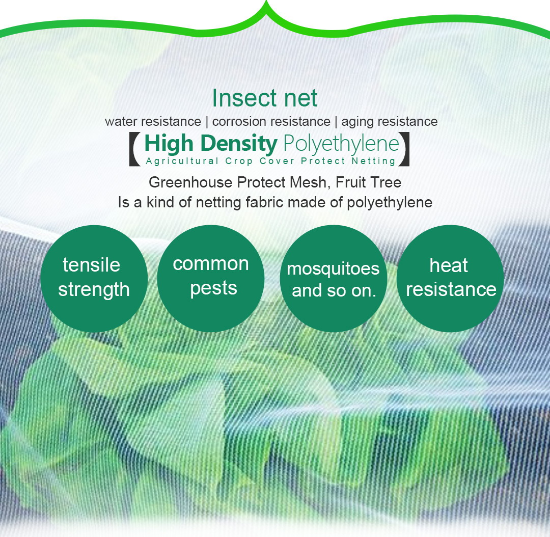 HDPE+UV Black Plastic Screen Mesh Insect Proof Rolls Net For ...